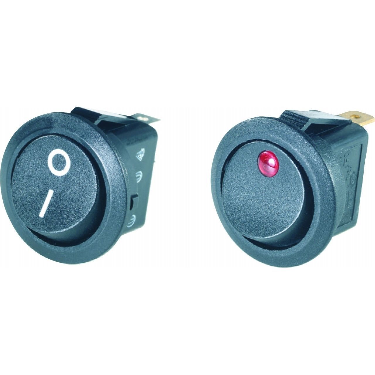 Wippschalter - 24 - COMESTERO SISTEMI - einpolig / beleuchtet ...