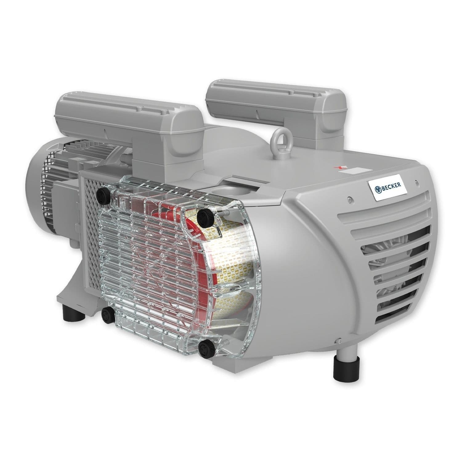 Drehschieber-Vakuumpumpe - VXLF 2.250 - BECKER - geschmiert / einstufig ...