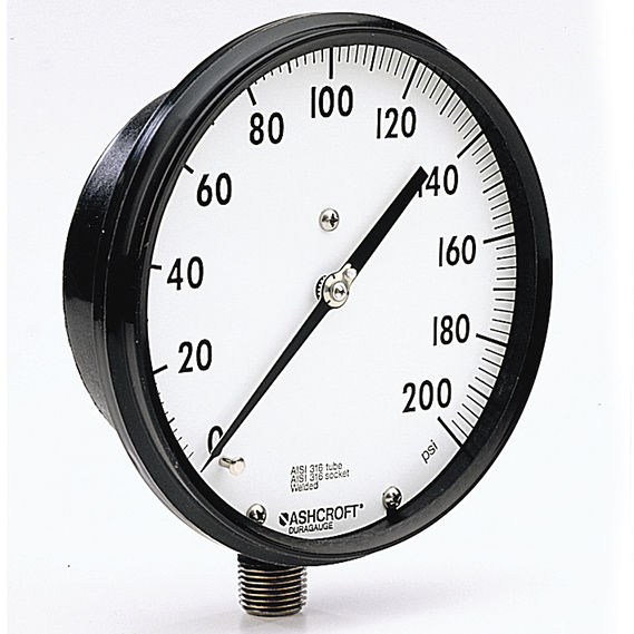Manometer mit Zifferblatt-Anzeige - 2462 - ASHCROFT - Gewinde / NPT 1/2 ...