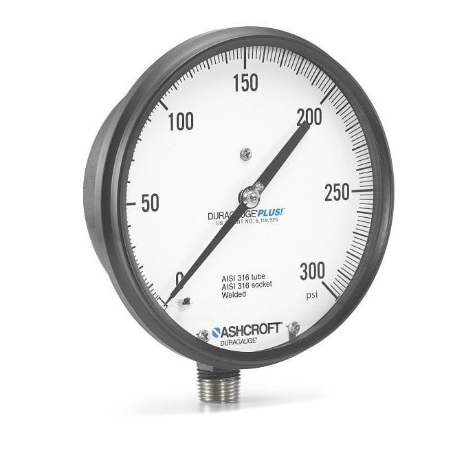 Manometer mit Zifferblatt-Anzeige - 2462 - ASHCROFT - Gewinde / NPT 1/4 ...