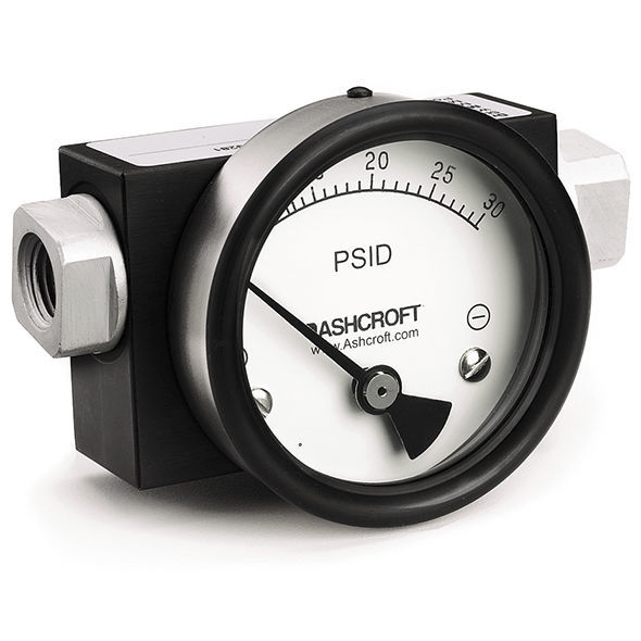 Differential-Manometer - 1130 - ASHCROFT - analog / Flansch / NPT 1/4