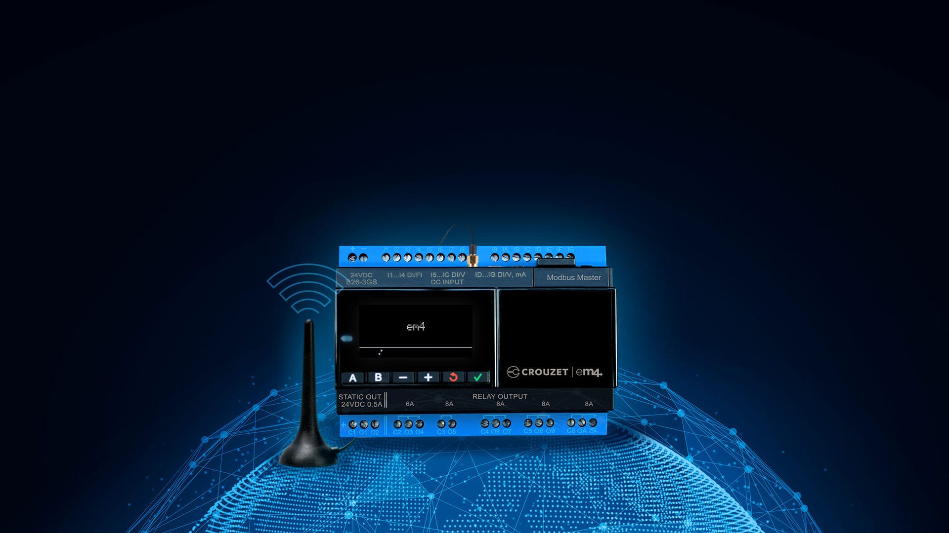 Modulares Fernwirksystem - em4 Alert - Crouzet - E/A / für die ...