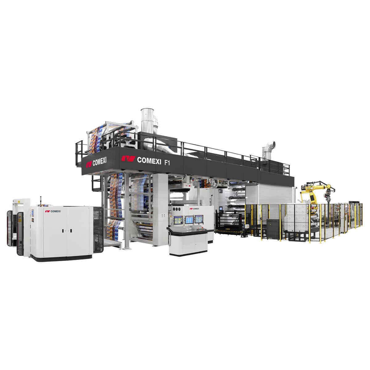 Zentraltrommel-Flexodruckmaschine - F1 - Comexi Group Industries - 8 ...