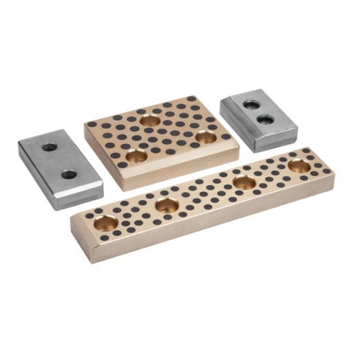 Bronze-Gleitplatte - 23765 - norelem - Éléments standard mécaniques - Stahl