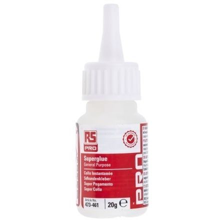 Cyanacrylat-Klebstoff - 473-461 - RS PRO - Einkomponenten / transparent ...