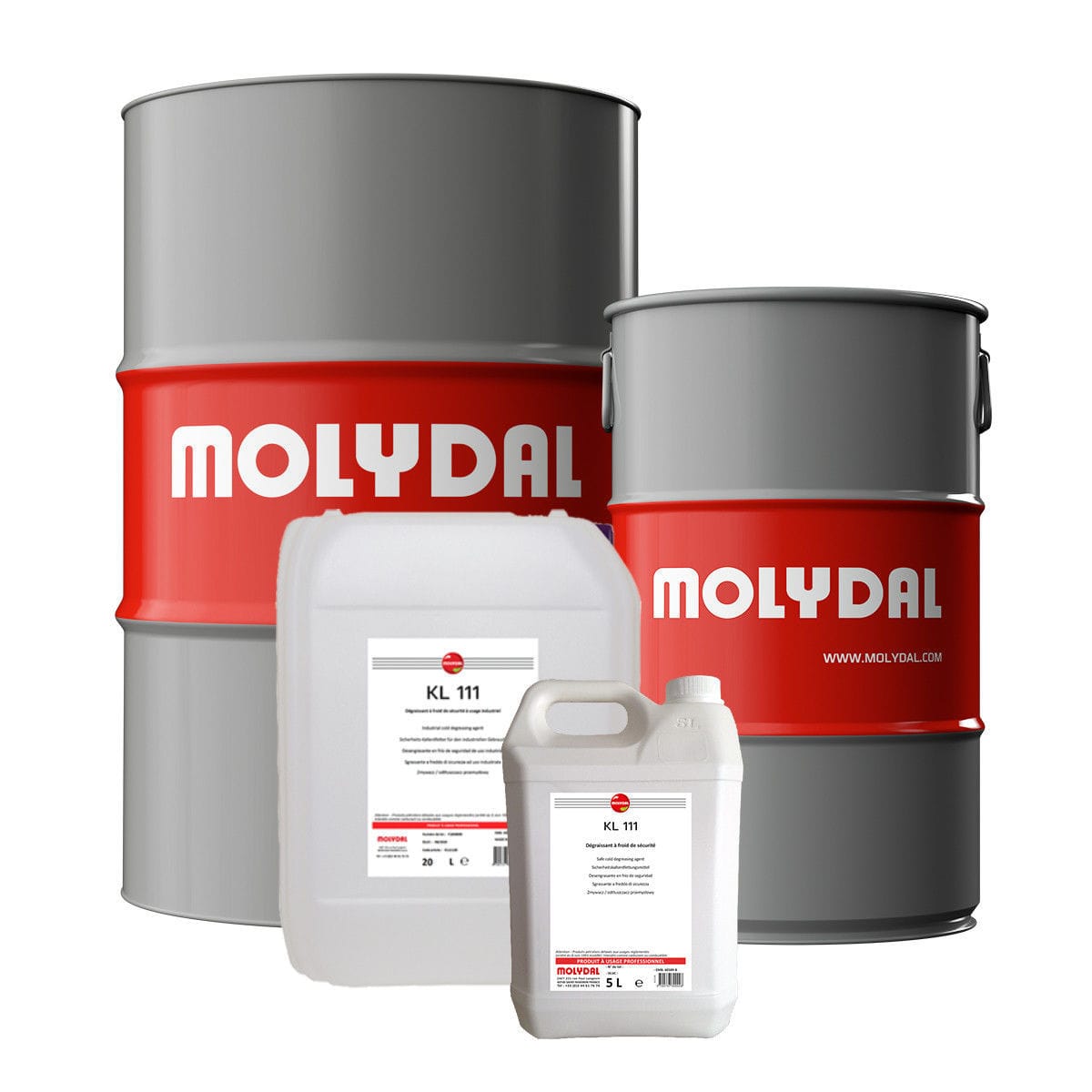 Entfetter auf Lösungsmittelbasis - KL 111 - MOLYDAL