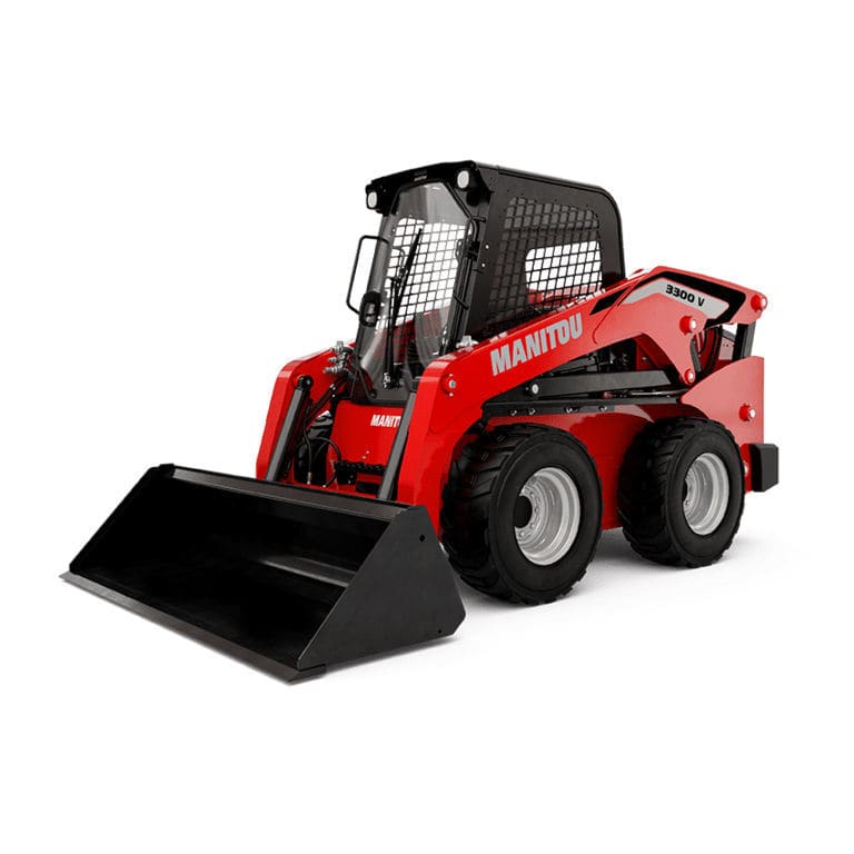 Diesel-Kompaktlader - 3300V NXT2 - MANITOU - mit Gummireifen