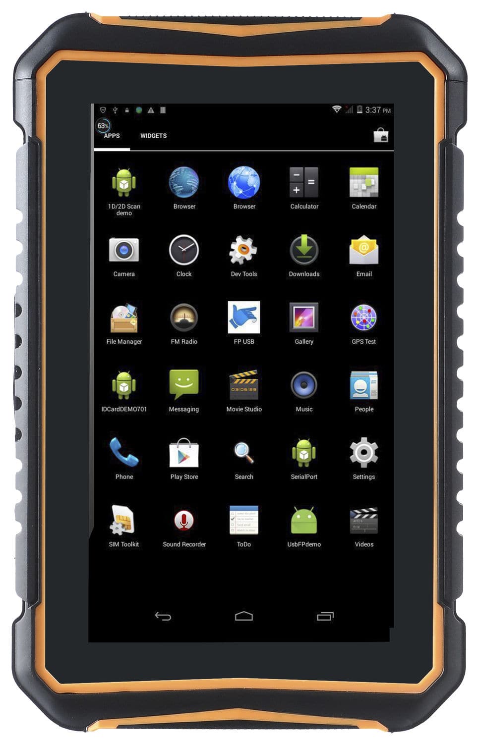 Handheld-Computer / Android 7 - C4 Tablet - iDTRONIC GmbH - GPS / RFID ...