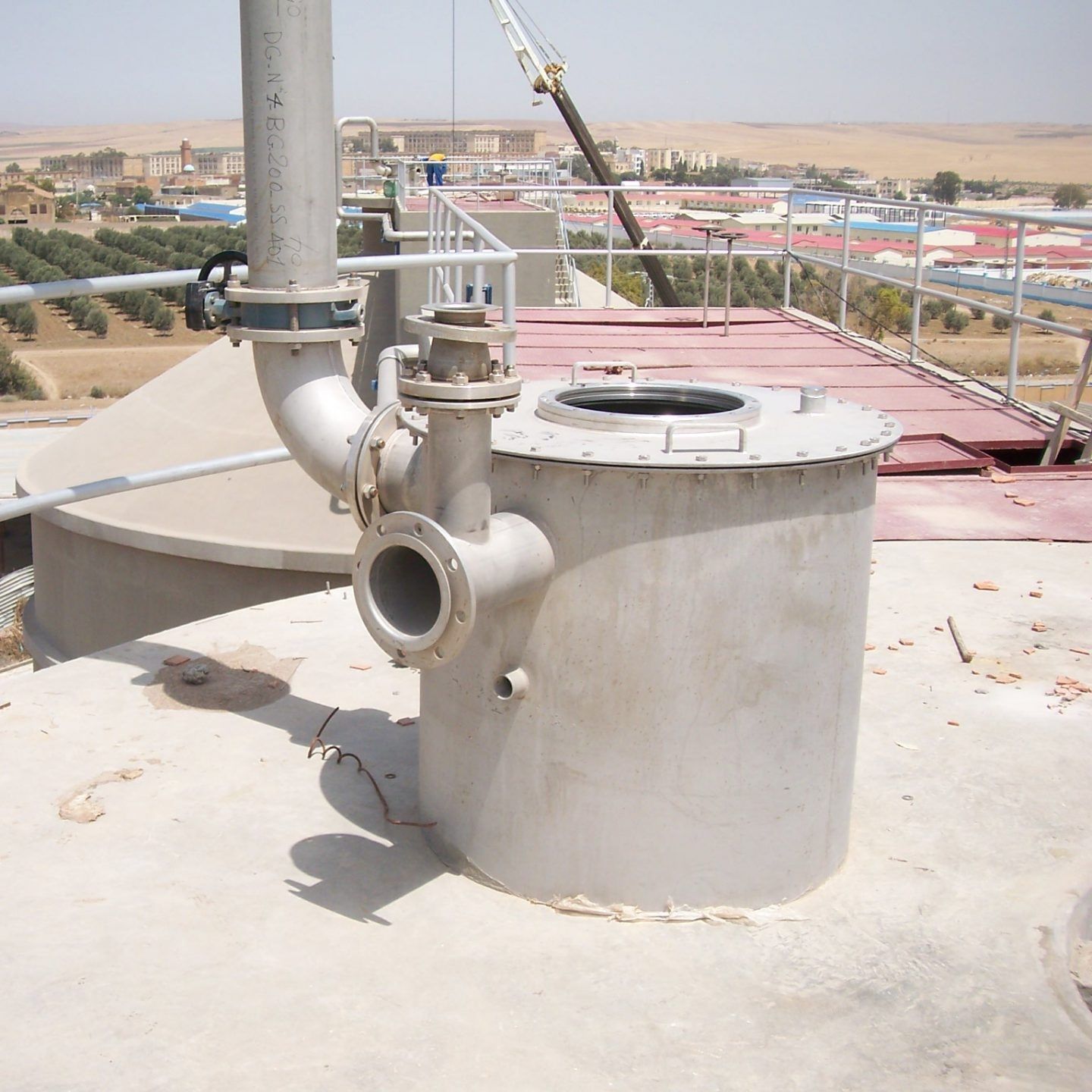 Deckel für Tank - GAD series - ennox biogas technology GmbH