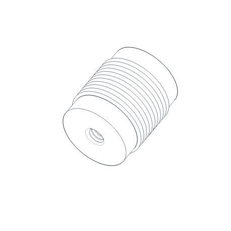 Runder Balg - HELICAL - rechteckig / quadratisch / Metall