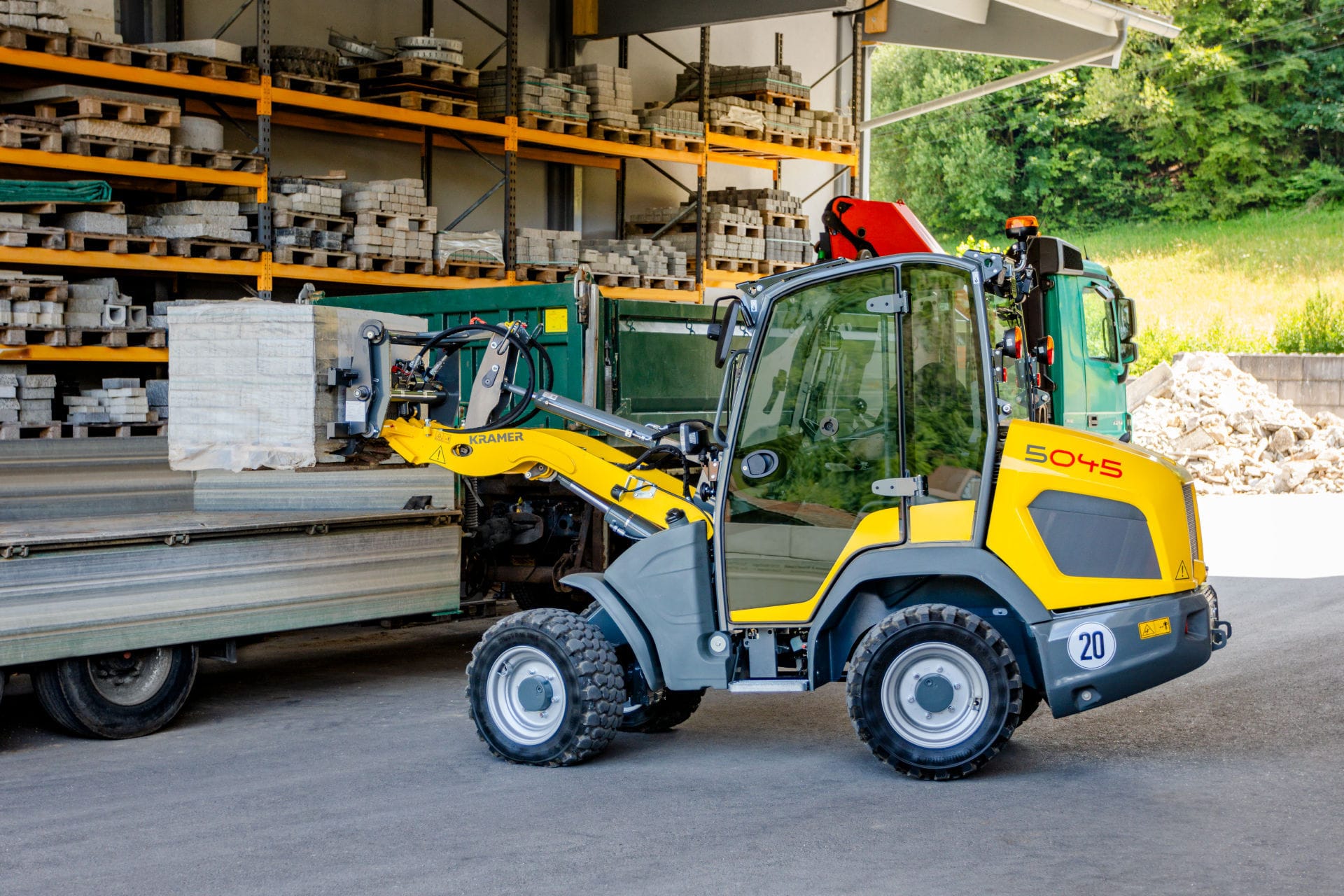 Radlader - 5045 - Kramer-Werke GmbH - mit Gelenk / Diesel