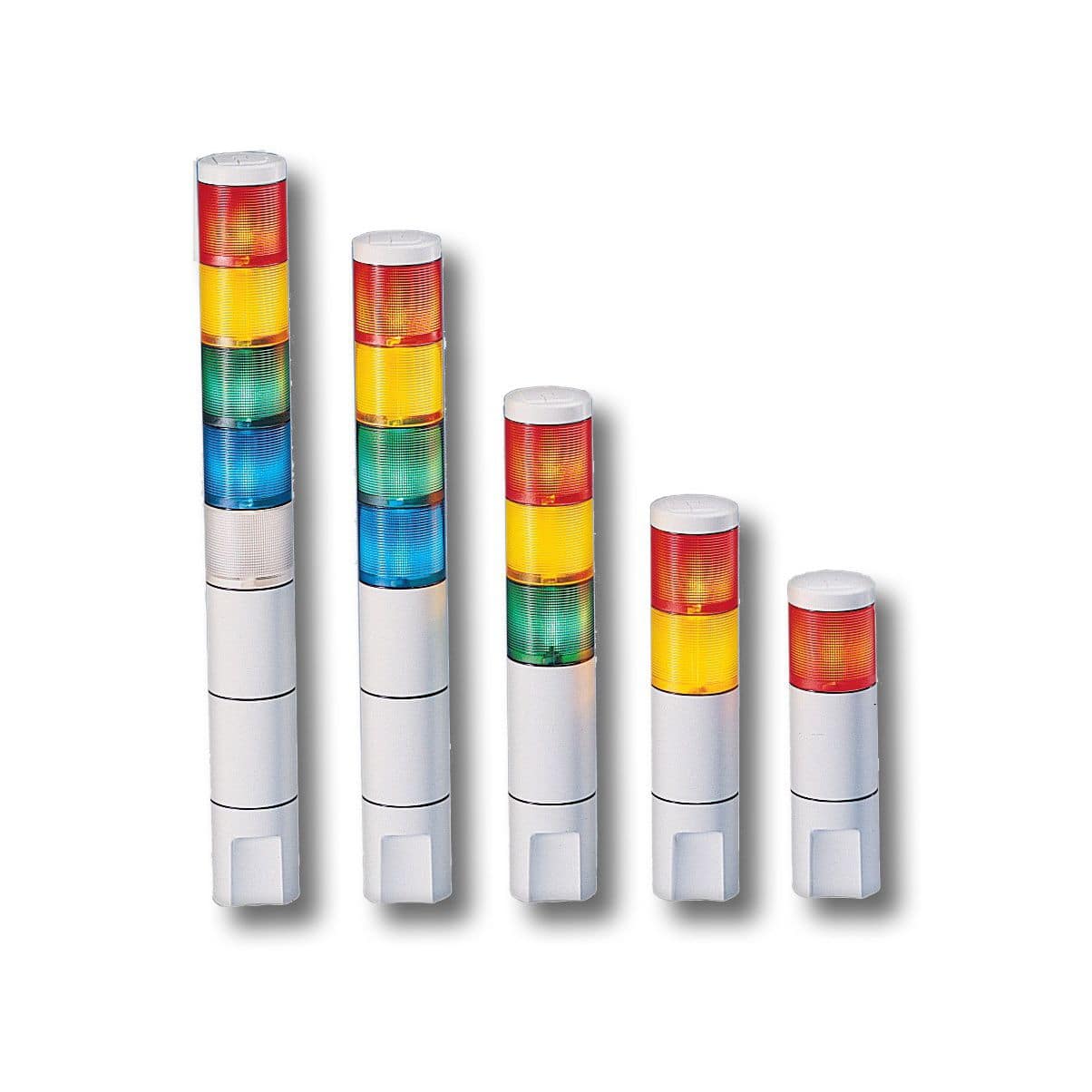 LED-Signalsäule - MSL series - FEDERAL SIGNAL - Blitz / 2-Farben / 3-Farben