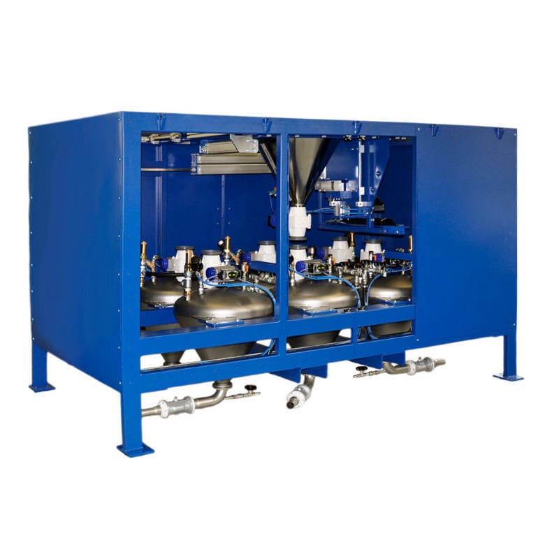 Granulat-Dosiersystem - COM 70-6 - Würschum GmbH Dosieranlagen-Abfüllmaschinen - kompakt