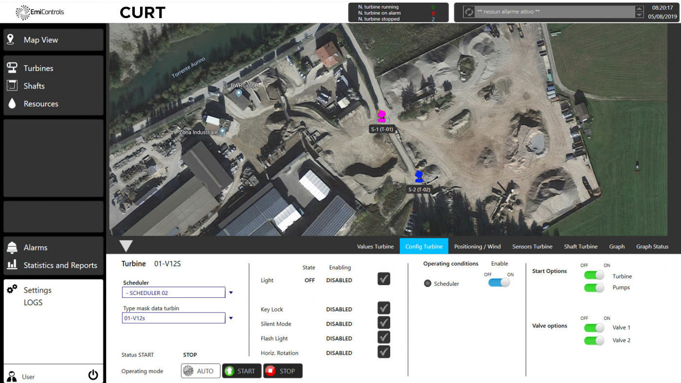 Management-Software - CURT - EMICONTROLS SRL - Qualität / Steuerung / SCAD