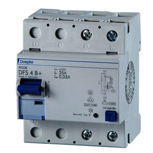 Differentialschutzschalter - DFS 4 016-2/0,03-B NK - Doepke Schaltgeräte GmbH - AC / bipolar ...