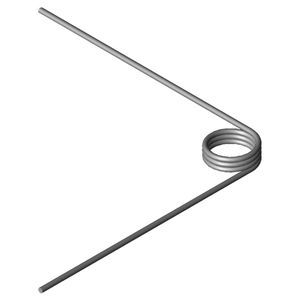 Torsionsfeder - T-16061L - GUTEKUNST FEDERN - Draht / Edelstahl