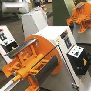 Motorisierte Haspel - MT-700F - Shenzhen Hong-Er Machine Equipment Co.,Ltd - hydraulisch / für Blech