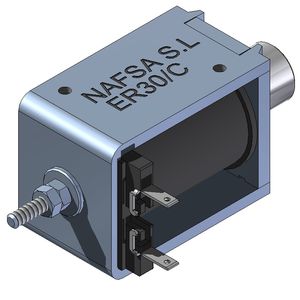 Verriegelungsmagnet - ERB series - NAFSA - bistabil / mit ...