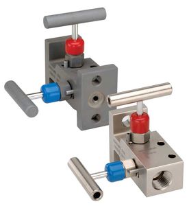 2-Wege-Verteilerblock - 2 series - NOSHOK - Edelstahl