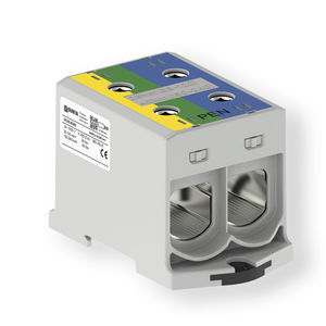 Klemmenblock auf DIN-Schiene - VC05-0361 - ZELEC - Schraubanschluss ...