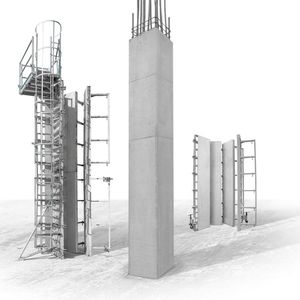 Leichtbauschalung - AluFix - MEVA Schalungs-Systeme - Modul / Wand