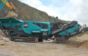 Backenbrecher - Premiertrak 420E - Powerscreen - mobil / auf Raupen