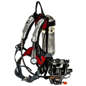 Helm für die Feuerwehr - Incurve - Interspiro - mit Atemluftzufuhr