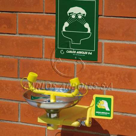 Wandmontierte Augendusche - 2210 SS - Carlos Arboles S.A. - Kunststoff ...