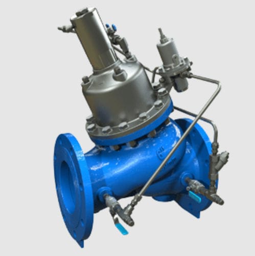 Kolbenventil - WW-830 - BERMAD CS Ltd - hydraulisch gesteuert / Regel ...