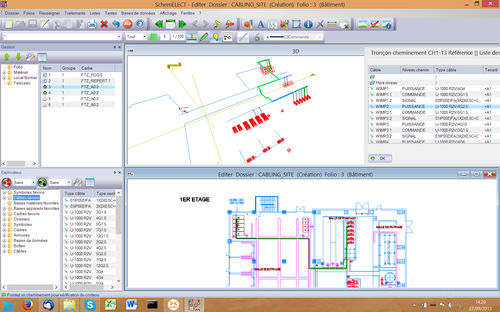 Software / CAD für Elektroprojektierung - SchemCABLING - FTZ ...
