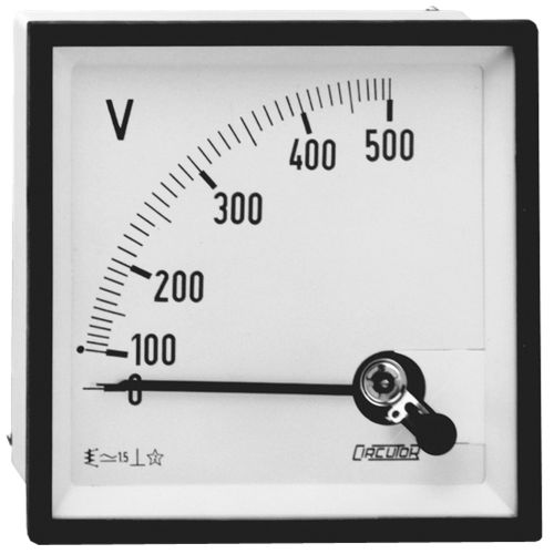 Analoges Voltmeter - EC-V series - CIRCUTOR - für Schalttafeleinbau / AC