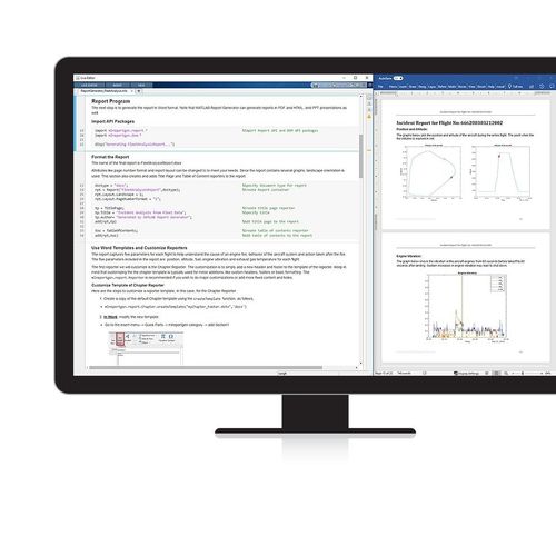 Reporting-Software - MATLAB Report Generator™ - The MathWorks - automatisiert