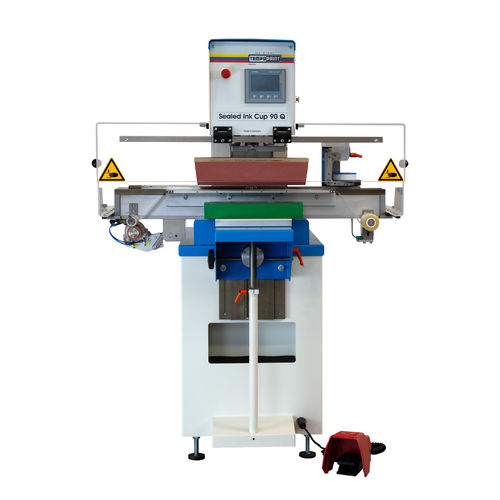 Tampondruckmaschine mit hermetischem Farbgebersystem - SEALED INK CUP ...