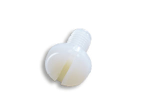 Flachkopfschraube - WERIT - Schlitz / Kunststoff