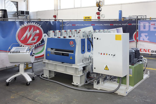 Richtmaschine für Blech - SP1016 - MG S.R.L. - hydraulisch