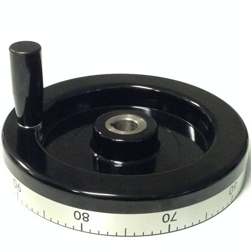 Handrad mit Skala - VPRAG/200 MR - GAMM - Massiv / mit Griff / Kunststoff