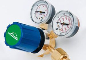 Gasdruckminderer - Linde Gas - Industrie / mit Manometer