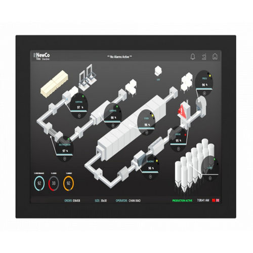 Monitor mit resistivem 5-Draht-Touchscreen - IMC-150X - INDATECH - mit LED-Rückbeleuchtung / 15 ...