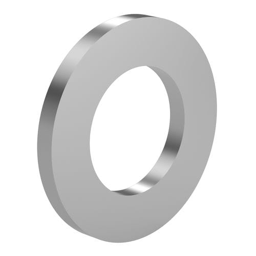 Sicherungsunterlegscheibe - ISO 7089 - Lederer - rund / Polyamid / Stahl