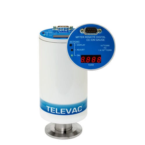 Kaltkathoden-Vakuummeter - Televac® MP7ER - The Fredericks Company - digital