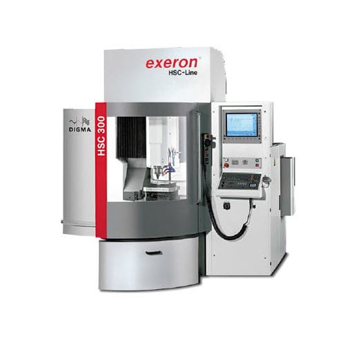 3-Achs-Bearbeitungszentrum - HSC 300/3 - EXERON - vertikal / Portal / zur Bearbeitung von Graphit