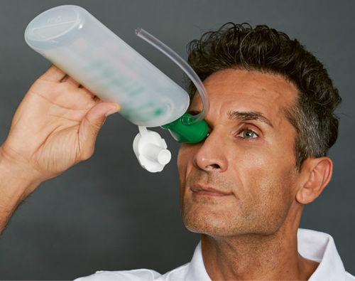 Tragbare Augendusche - EKASTU Safety - für Labor / Kunststoff