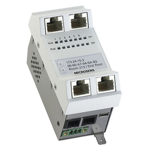 Ethernet-Switch / managed - MS440200M-G6 - MICROSENS GmbH & Co. KG - 6 ...