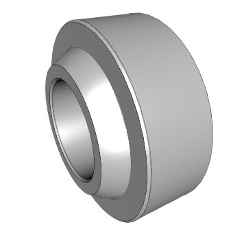 Sphärisches Gleitlager - DGE-FW-2RS series - Nadella Group - Radial ...
