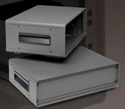 19"-Rack-Gehäuse - EP Series - RETEX - rechteckig / Blech