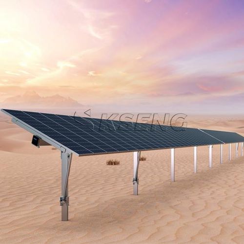 Einachsiger Solar-Tracker - KST-1P - Xiamen Kseng Metal Tech. Co., Ltd - festinstalliert ...