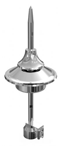 Blitzableiter mit einfacher Spitze - LAP-DX-250 - Liva Group