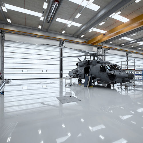 Hubtor - Hubtore SPACELITE® - Butzbach GmbH Industrietore - Edelstahl / Aluminium / Stahl