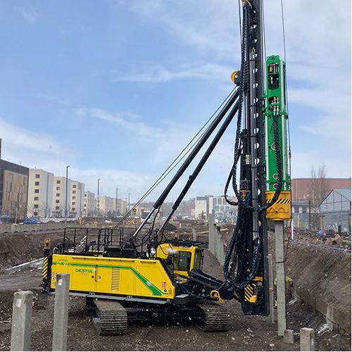 Pfahlbohrgerät - PMx22 - Junttan Oy - drehbar / hydraulisch / teleskopisch