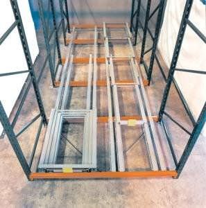 Picking-Regal - max. 3 000 lb | Push Back Rack - Ridg-U-Rak - push-back ...